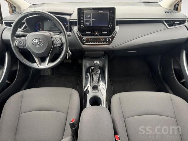 Black Toyota Corolla 2023 in Riga, with an engine capacity of 1.50 L and mileage of 53 thousand km for 17900 €, photo 8 on AUTOMOTO.COM.LV