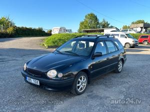 Black Toyota Corolla 1998 in Valga, with an engine capacity of 1.30 L and mileage of 0 thousand km for 1399 €, photo  on AUTOMOTO.COM.LV