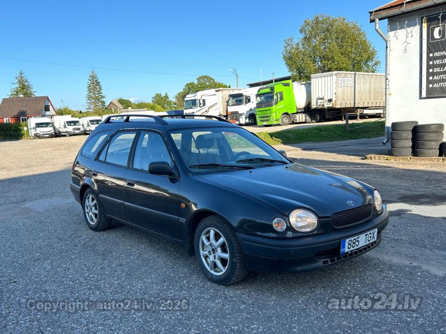 Melns Toyota Corolla 1998 Valga, ar dzinēja tilpumu 1.30 L un nobraukumu 0 tūkst. km par 1399 €, foto 3 vietnē AUTOMOTO.COM.LV