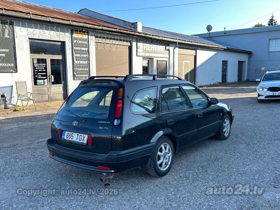 Melns Toyota Corolla 1998 Valga, ar dzinēja tilpumu 1.30 L un nobraukumu 0 tūkst. km par 1399 €, foto 6 vietnē AUTOMOTO.COM.LV