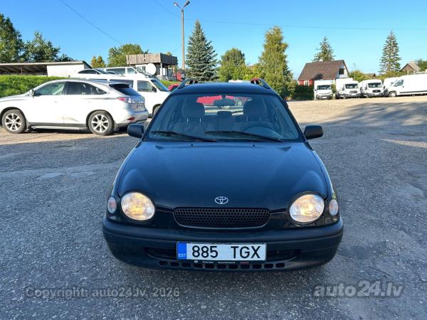 Melns Toyota Corolla 1998 Valga, ar dzinēja tilpumu 1.30 L un nobraukumu 0 tūkst. km par 1399 €, foto 8 vietnē AUTOMOTO.COM.LV