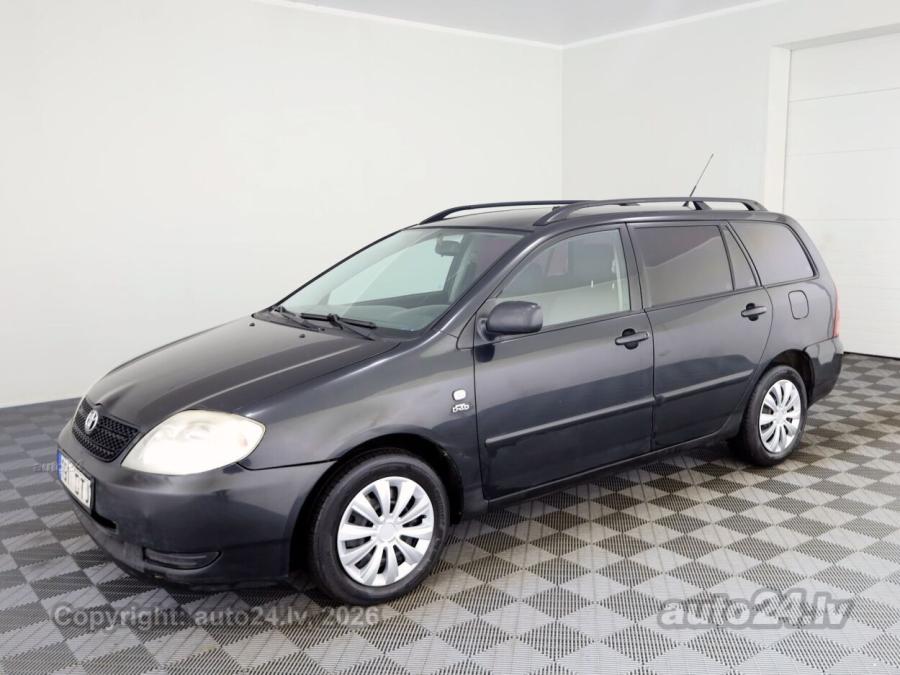 Black Toyota Corolla 2004 in Tallinn, with an engine capacity of 2.00 L and mileage of 535 thousand km for 799 €, photo 2 on AUTOMOTO.COM.LV