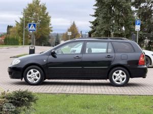 Черный Тойота Королла 2005 в Кайшядорис, объемом двигателя 1.40 л и пробегом 251 тыс. км за 1850 €, фото 8 на AUTOMOTO.COM.LV