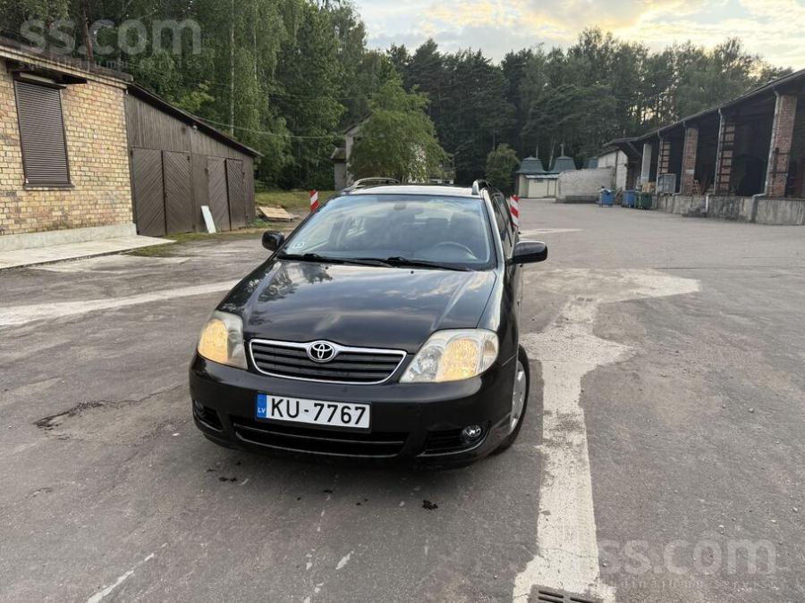 Melns Toyota Corolla 2006 Jūrmala, ar dzinēja tilpumu 2.00 L un nobraukumu 280 tūkst. km par 1350 €, foto 1 vietnē AUTOMOTO.COM.LV