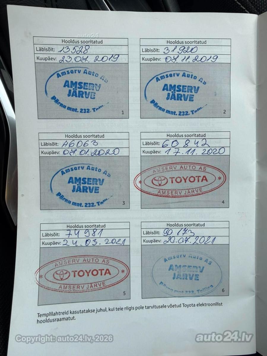 Melns Toyota Corolla 2019 Tallina, ar dzinēja tilpumu 1.80 L un nobraukumu 277 tūkst. km par 10500 €, foto 20 vietnē AUTOMOTO.COM.LV