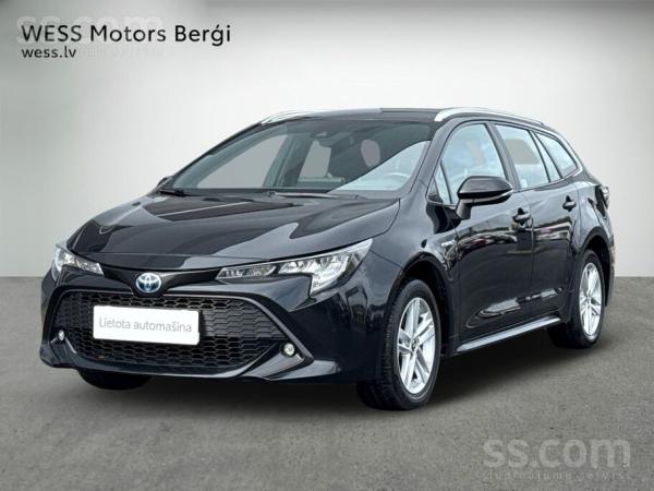 Black Toyota Corolla 2019 in Riga, with an engine capacity of 1.80 L and mileage of 96 thousand km for 17200 €, photo 1 on AUTOMOTO.COM.LV