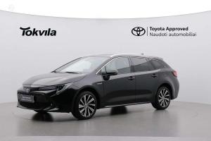 Black Toyota Corolla 2021 in Vilnius, with an engine capacity of 1.80 L and mileage of 72 thousand km for 21900 €, photo  on AUTOMOTO.COM.LV