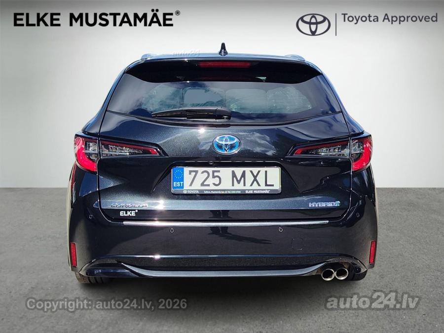 Black Toyota Corolla 2021 in Tallinn, with an engine capacity of 1.99 L and mileage of 65 thousand km for 20995 €, photo 5 on AUTOMOTO.COM.LV