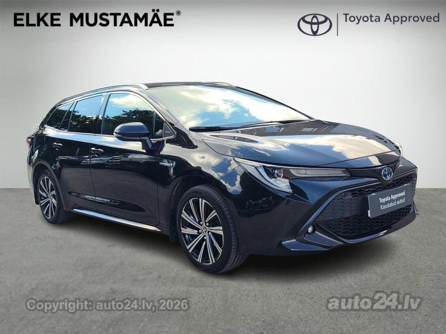 Black Toyota Corolla 2021 in Tallinn, with an engine capacity of 1.99 L and mileage of 65 thousand km for 20995 €, photo 19 on AUTOMOTO.COM.LV
