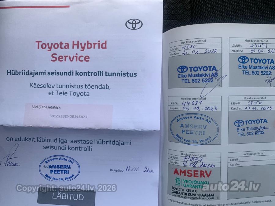 Черный Тойота Королла 2021 в Таллин, объемом двигателя 1.80 л и пробегом 77 тыс. км за 19300 €, фото 12 на AUTOMOTO.COM.LV