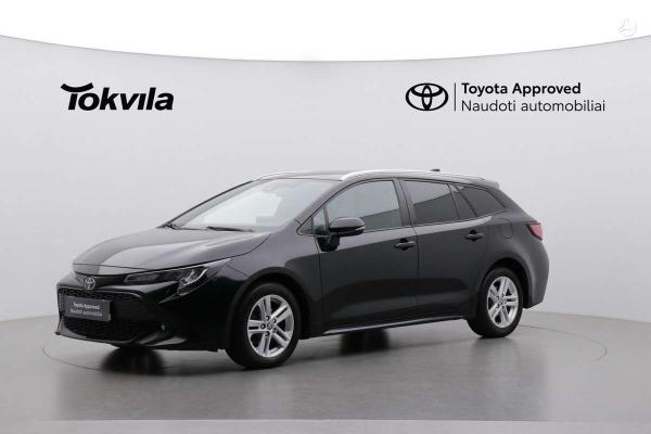 Black Toyota Corolla 2021 in Vilnius, with an engine capacity of 1.20 L and mileage of 119 thousand km for 14900 €, photo 1 on AUTOMOTO.COM.LV