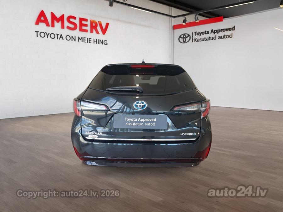 Black Toyota Corolla 2023 in Viljandi, with an engine capacity of 1.80 L and mileage of 49 thousand km for 22490 €, photo 6 on AUTOMOTO.COM.LV