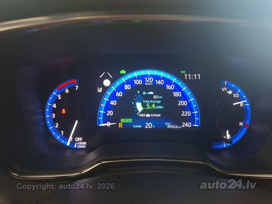 Black Toyota Corolla 2023 in Viljandi, with an engine capacity of 1.80 L and mileage of 49 thousand km for 22490 €, photo 15 on AUTOMOTO.COM.LV