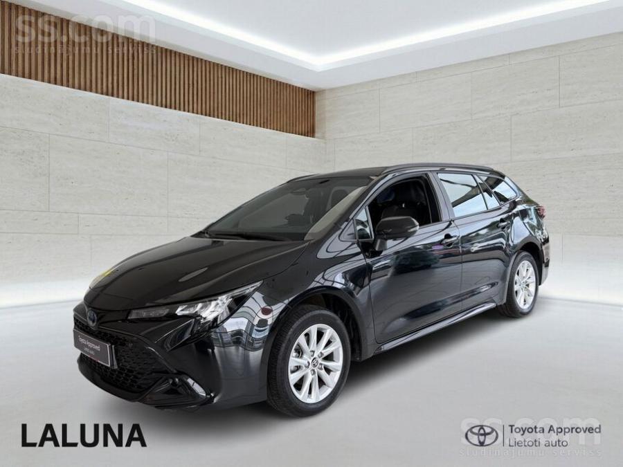 Melns Toyota Corolla 2025 Jēkabpils, ar dzinēja tilpumu 1.80 L un nobraukumu 53 tūkst. km par 23500 €, foto 1 vietnē AUTOMOTO.COM.LV