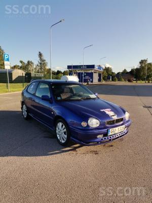 Blue Toyota Corolla 1998 in Riga, with an engine capacity of 1.30 L and mileage of 273 thousand km for 780 €, photo 2 on AUTOMOTO.COM.LV