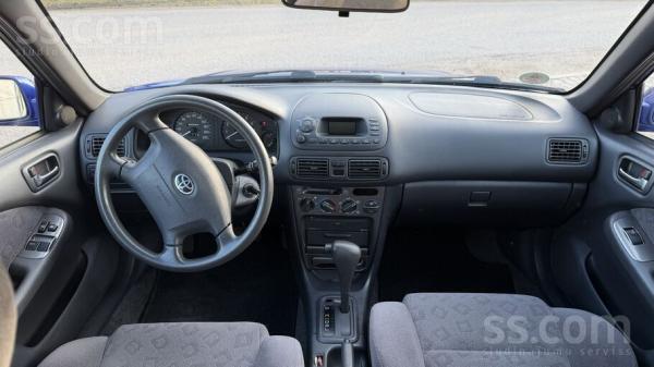 Zils Toyota Corolla 2001 Liepāja, ar dzinēja tilpumu 1.60 L un nobraukumu 126 tūkst. km par 3500 €, foto 9 vietnē AUTOMOTO.COM.LV