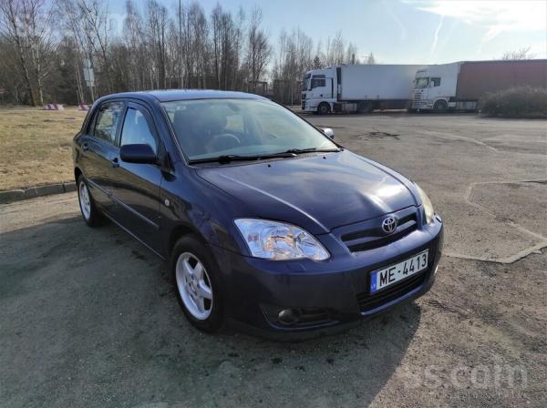 Zils Toyota Corolla 2005 Rīga, ar dzinēja tilpumu 1.60 L un nobraukumu 172 tūkst. km par 2970 €, foto 1 vietnē AUTOMOTO.COM.LV