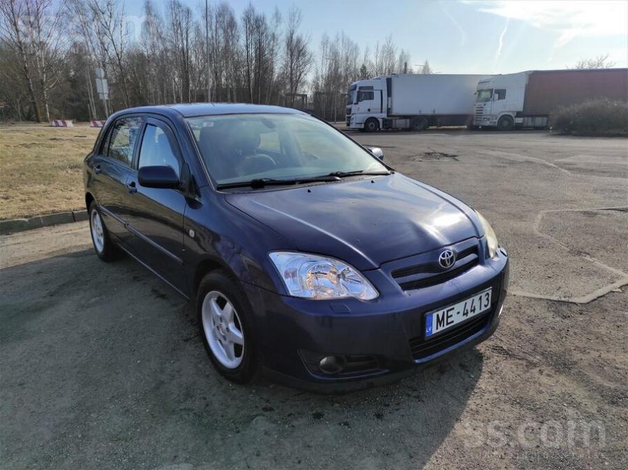 Синий Тойота Королла 2005 в Рига, объемом двигателя 1.60 л и пробегом 172 тыс. км за 2970 €, фото 1 на AUTOMOTO.COM.LV