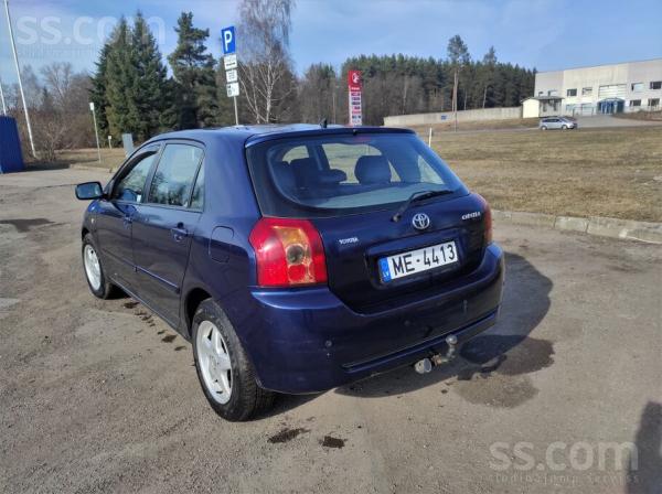 Zils Toyota Corolla 2005 Rīga, ar dzinēja tilpumu 1.60 L un nobraukumu 172 tūkst. km par 2970 €, foto 3 vietnē AUTOMOTO.COM.LV