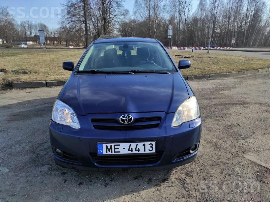 Синий Тойота Королла 2005 в Рига, объемом двигателя 1.60 л и пробегом 172 тыс. км за 2970 €, фото 5 на AUTOMOTO.COM.LV