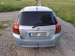 Blue Toyota Corolla 2005 in Vilnius, with an engine capacity of 1.36 L and mileage of 203 thousand km for 2800 €, photo 7 on AUTOMOTO.COM.LV