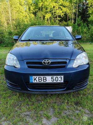 Blue Toyota Corolla 2005 in Jonava, with an engine capacity of 1.40 L and mileage of 279 thousand km for 1000 €, photo 4 on AUTOMOTO.COM.LV