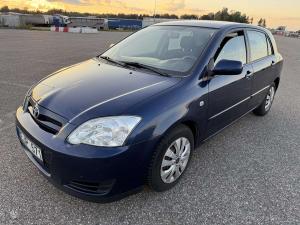 Blue Toyota Corolla 2005 in Vilnius, with an engine capacity of 1.60 L and mileage of 285 thousand km for 850 €, photo  on AUTOMOTO.COM.LV