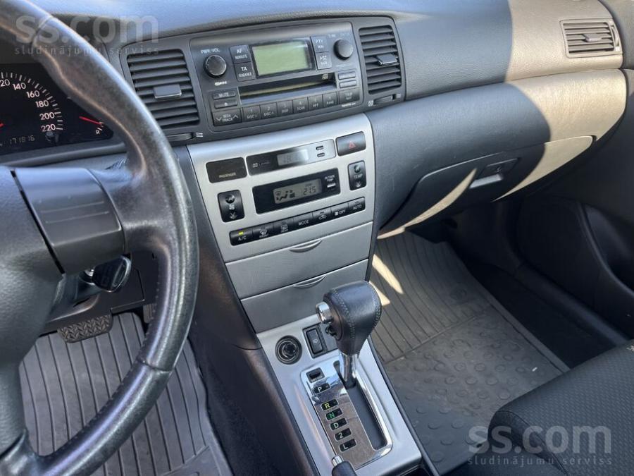 Zils Toyota Corolla 2006 Rīga, ar dzinēja tilpumu 1.60 L un nobraukumu 172 tūkst. km par 2999 €, foto 11 vietnē AUTOMOTO.COM.LV