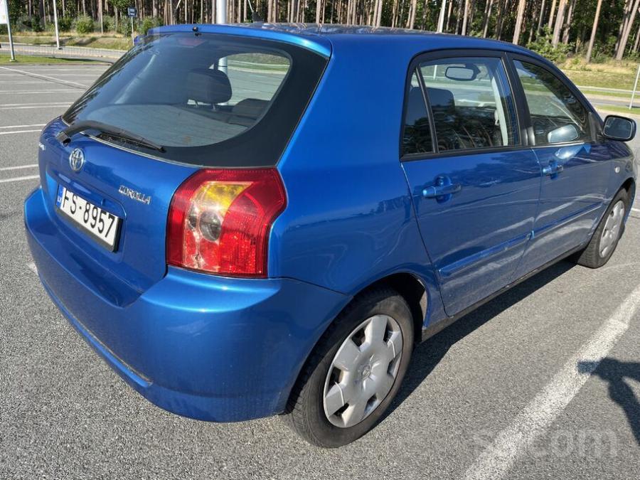 Zils Toyota Corolla 2006 Rīga, ar dzinēja tilpumu 1.60 L un nobraukumu 172 tūkst. km par 2999 €, foto 12 vietnē AUTOMOTO.COM.LV