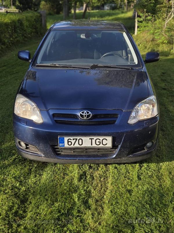 Zils Toyota Corolla 2006 Pērnava, ar dzinēja tilpumu 1.60 L un nobraukumu 258 tūkst. km par 2300 €, foto 5 vietnē AUTOMOTO.COM.LV