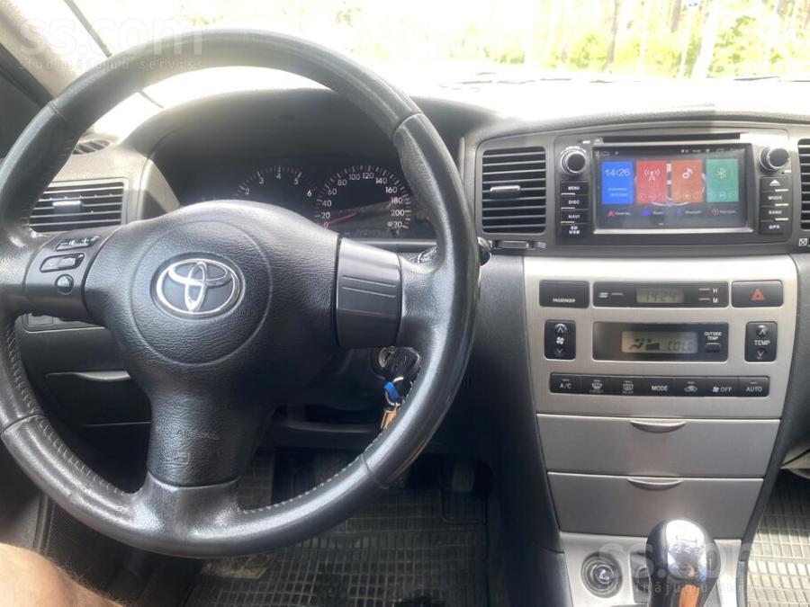 Zils Toyota Corolla 2006 Rīga, ar dzinēja tilpumu 1.40 L un nobraukumu 231 tūkst. km par 2150 €, foto 3 vietnē AUTOMOTO.COM.LV