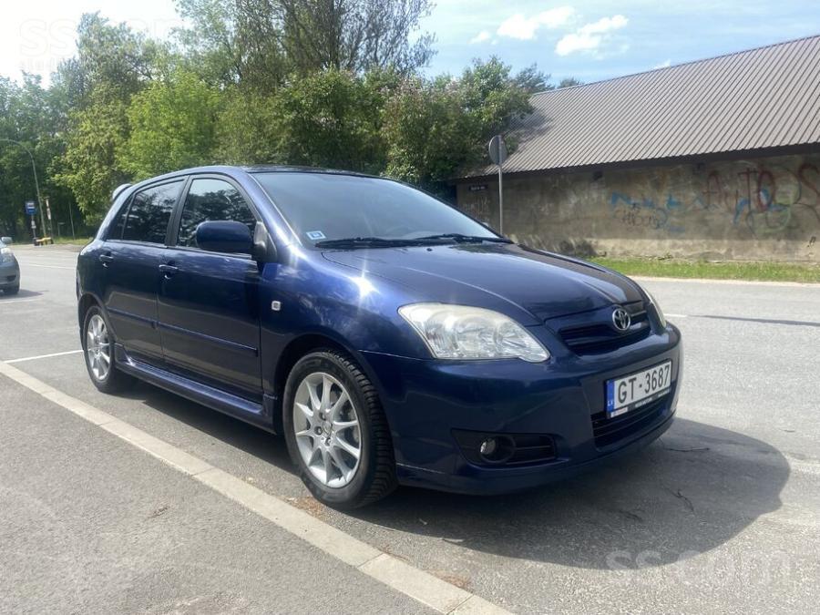 Zils Toyota Corolla 2006 Rīga, ar dzinēja tilpumu 1.40 L un nobraukumu 231 tūkst. km par 2150 €, foto 4 vietnē AUTOMOTO.COM.LV