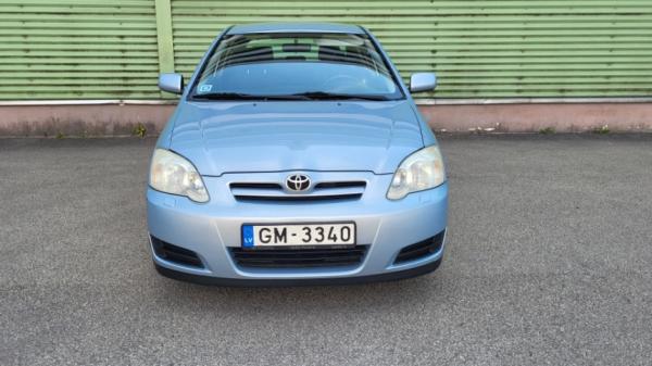 Blue Toyota Corolla 2007 in Riga, with an engine capacity of 1.40 L and mileage of 211 thousand km for 1490 €, photo 4 on AUTOMOTO.COM.LV