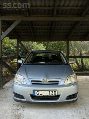 Blue Toyota Corolla 2007 in Valka, with an engine capacity of 1.40 L and mileage of 373 thousand km for 800 €, photo  on AUTOMOTO.COM.LV