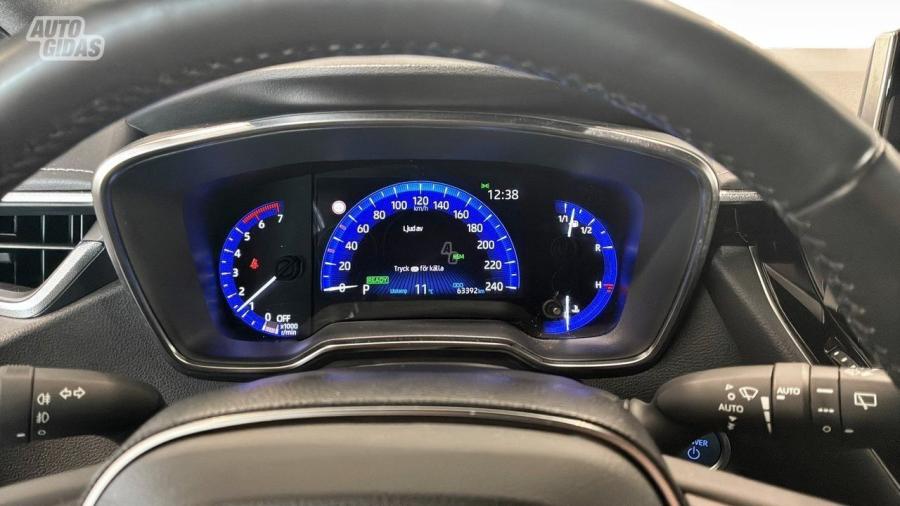 Blue Toyota Corolla 2019 in Kaunas, with an engine capacity of 0.00 L and mileage of 63 thousand km for 24393 €, photo 11 on AUTOMOTO.COM.LV