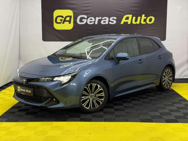 Zils Toyota Corolla 2019 Viļņa, ar dzinēja tilpumu 1.20 L un nobraukumu 73 tūkst. km par 16950 €, foto 1 vietnē AUTOMOTO.COM.LV