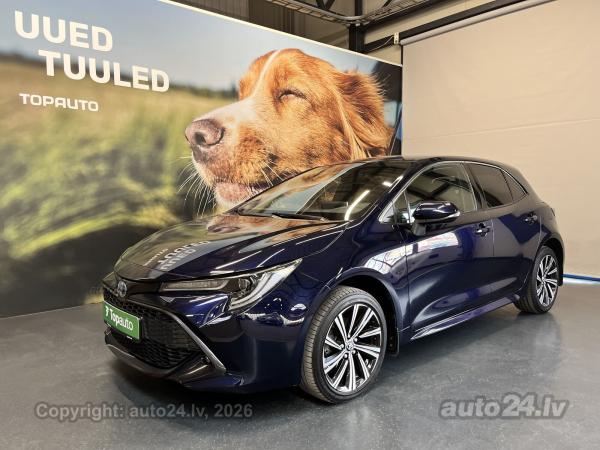 Zils Toyota Corolla 2021 Tallina, ar dzinēja tilpumu 1.80 L un nobraukumu 68 tūkst. km par 18480 €, foto 1 vietnē AUTOMOTO.COM.LV