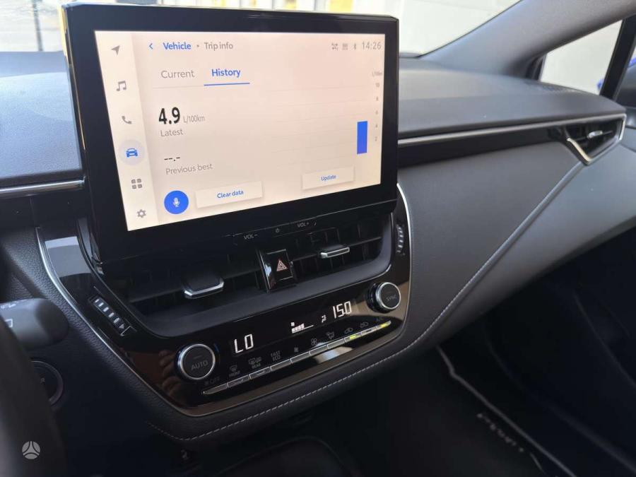 Zils Toyota Corolla 2024 Viļņa, ar dzinēja tilpumu 1.80 L un nobraukumu 30 tūkst. km par 19950 €, foto 37 vietnē AUTOMOTO.COM.LV