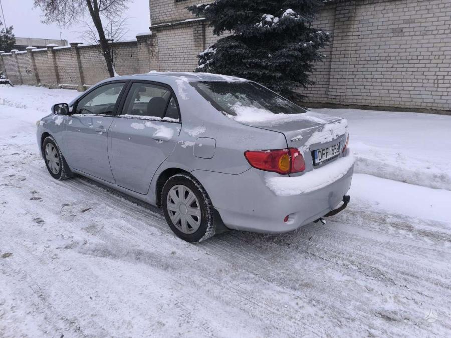 Zils Toyota Corolla 2007 Kauņa, ar dzinēja tilpumu 1.60 L un nobraukumu 290 tūkst. km par 2999 €, foto 8 vietnē AUTOMOTO.COM.LV