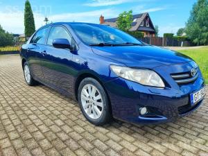 Blue Toyota Corolla 2007 in Riga, with an engine capacity of 1.60 L and mileage of 223 thousand km for 2850 €, photo  on AUTOMOTO.COM.LV