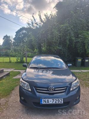 Blue Toyota Corolla 2007 in Riga, with an engine capacity of 1.60 L and mileage of 212 thousand km for 2100 €, photo  on AUTOMOTO.COM.LV