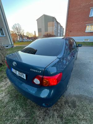 Blue Toyota Corolla 2008 in Rakvere, with an engine capacity of 1.60 L and mileage of 283 thousand km for 4000 €, photo 5 on AUTOMOTO.COM.LV