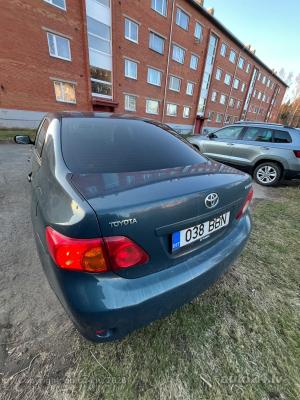 Blue Toyota Corolla 2008 in Rakvere, with an engine capacity of 1.60 L and mileage of 283 thousand km for 4000 €, photo 6 on AUTOMOTO.COM.LV
