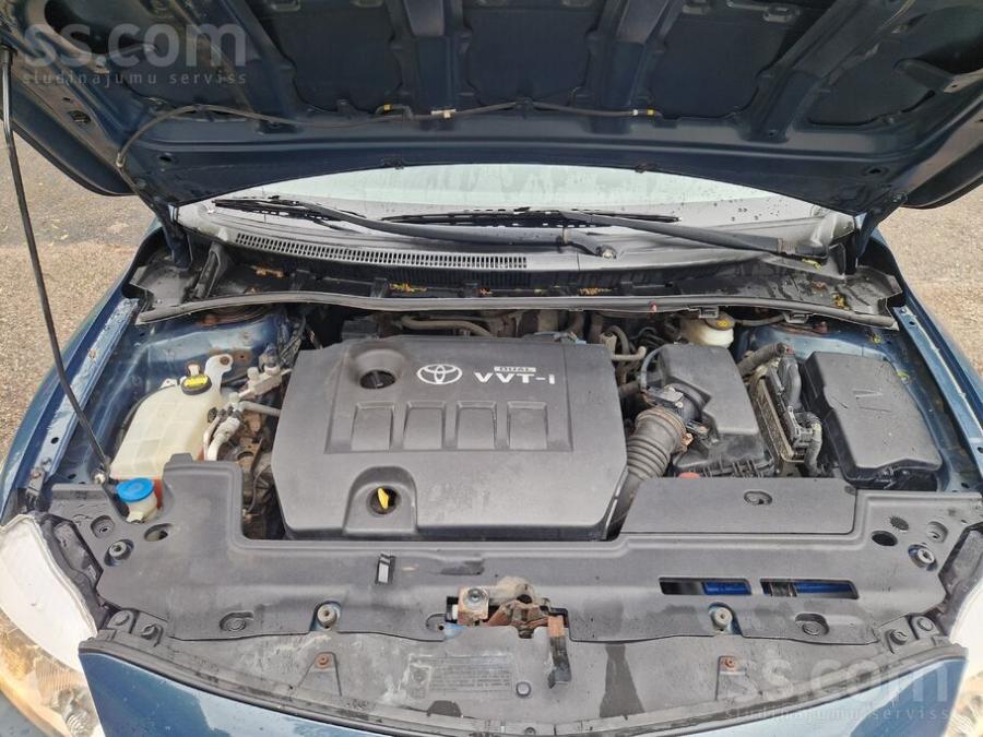 Zils Toyota Corolla 2008 Rīga, ar dzinēja tilpumu 1.60 L un nobraukumu 291 tūkst. km par 2500 €, foto 6 vietnē AUTOMOTO.COM.LV