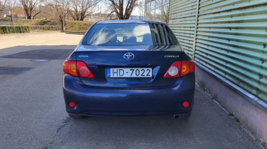 Zils Toyota Corolla 2008 Rīga, ar dzinēja tilpumu 1.60 L un nobraukumu 230 tūkst. km par 2690 €, foto 12 vietnē AUTOMOTO.COM.LV