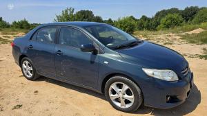 Blue Toyota Corolla 2009 in Vilnius, with an engine capacity of 1.60 L and mileage of 123 thousand km for 4500 €, photo 6 on AUTOMOTO.COM.LV