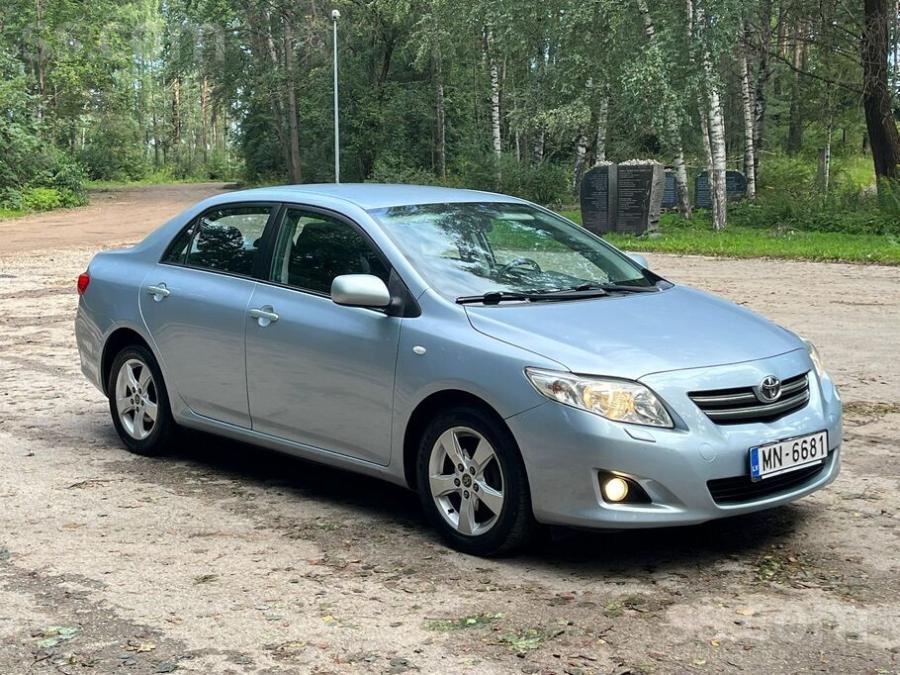 Синий Тойота Королла 2010 в Рига, объемом двигателя 1.60 л и пробегом 0 тыс. км за 3599 €, фото 8 на AUTOMOTO.COM.LV