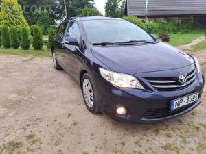 Blue Toyota Corolla 2011 in Limbazi, with an engine capacity of 1.40 L and mileage of 257 thousand km for 4000 €, photo  on AUTOMOTO.COM.LV