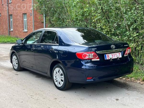 Blue Toyota Corolla 2011 in Riga, with an engine capacity of 1.40 L and mileage of 0 thousand km for 4399 €, photo 4 on AUTOMOTO.COM.LV