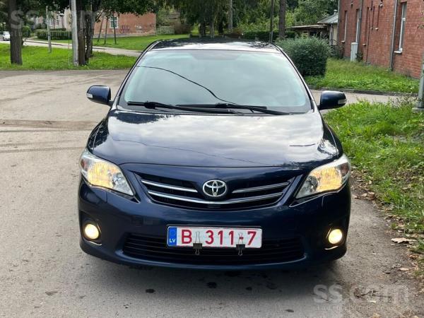 Blue Toyota Corolla 2011 in Riga, with an engine capacity of 1.40 L and mileage of 0 thousand km for 4399 €, photo 9 on AUTOMOTO.COM.LV